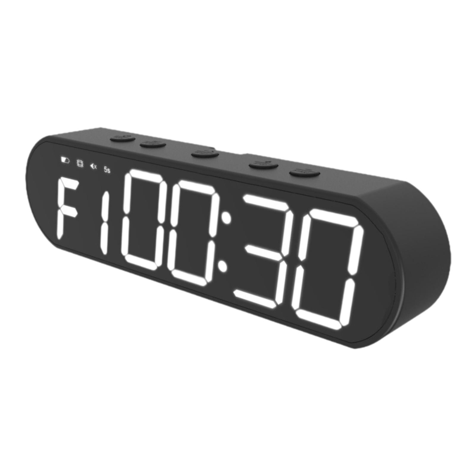 Dualoai Fitness Timer Calculagraph Digital Display Sturdy Compact LED ...