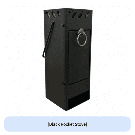 Dualoai Foldable Camping Burner Multi Fuel Use Collapsible Wood-Burning ...