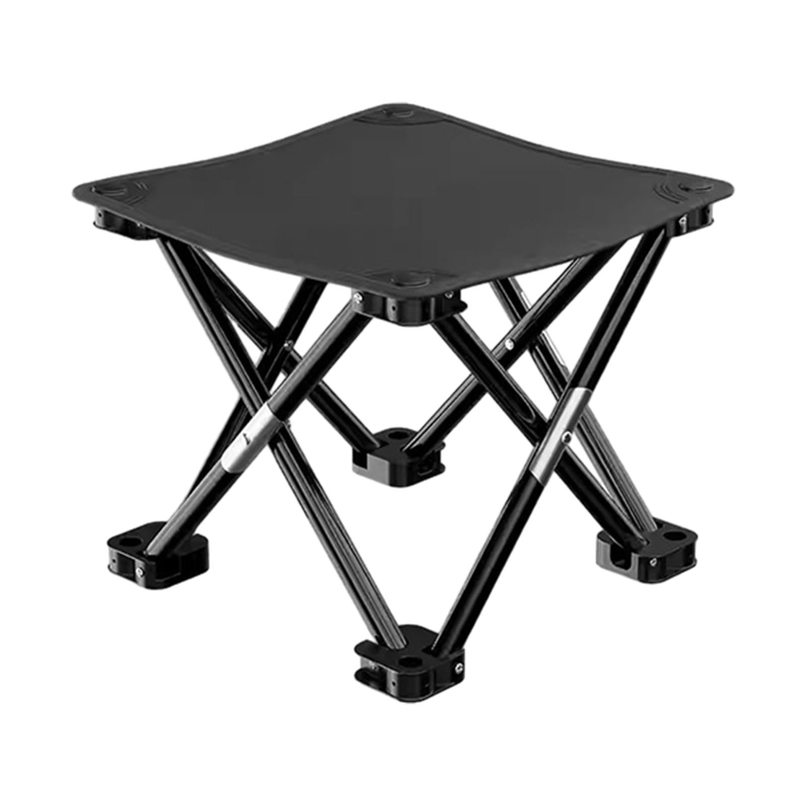 Dualoai Folding Camping Stool Foot Rest Stool Compact Lightweight with ...