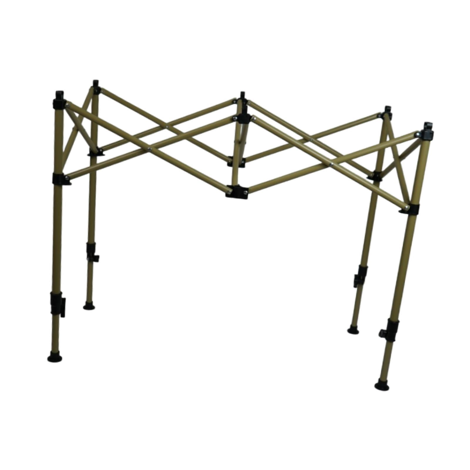 Dualoai Folding Table Leg Adjustable Stable Steel Desk Stand Foldable ...