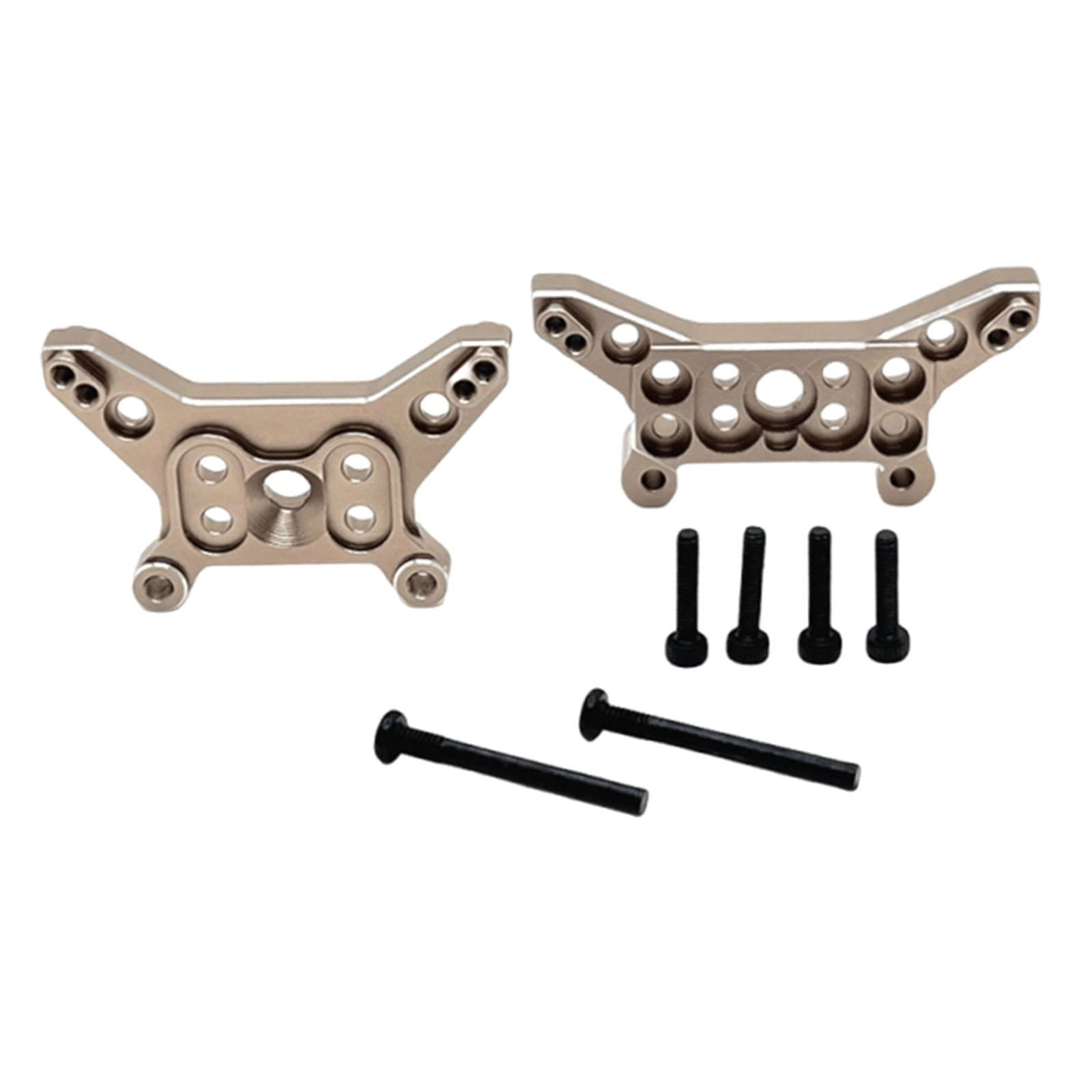 Dualoai Front Rear Shock Tower Mount Aluminium for 1/14 14211 RC Car ...