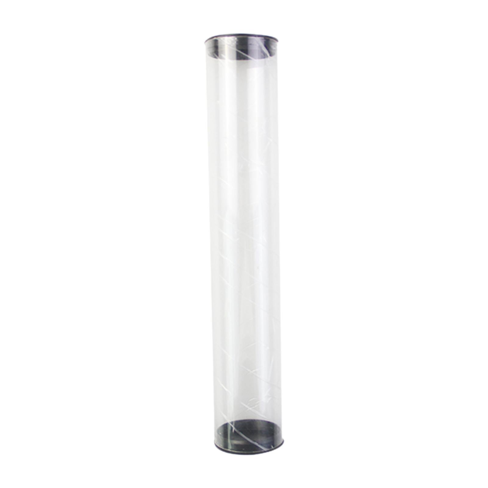 Dualoai Golf Ball Tube Barrel Clear Containers Round Collectibles ...