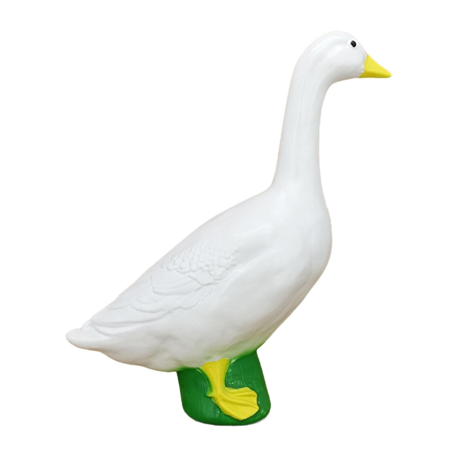 Dualoai Goose Statue Art Work Ornament Novelty Gift Goose Shape ...