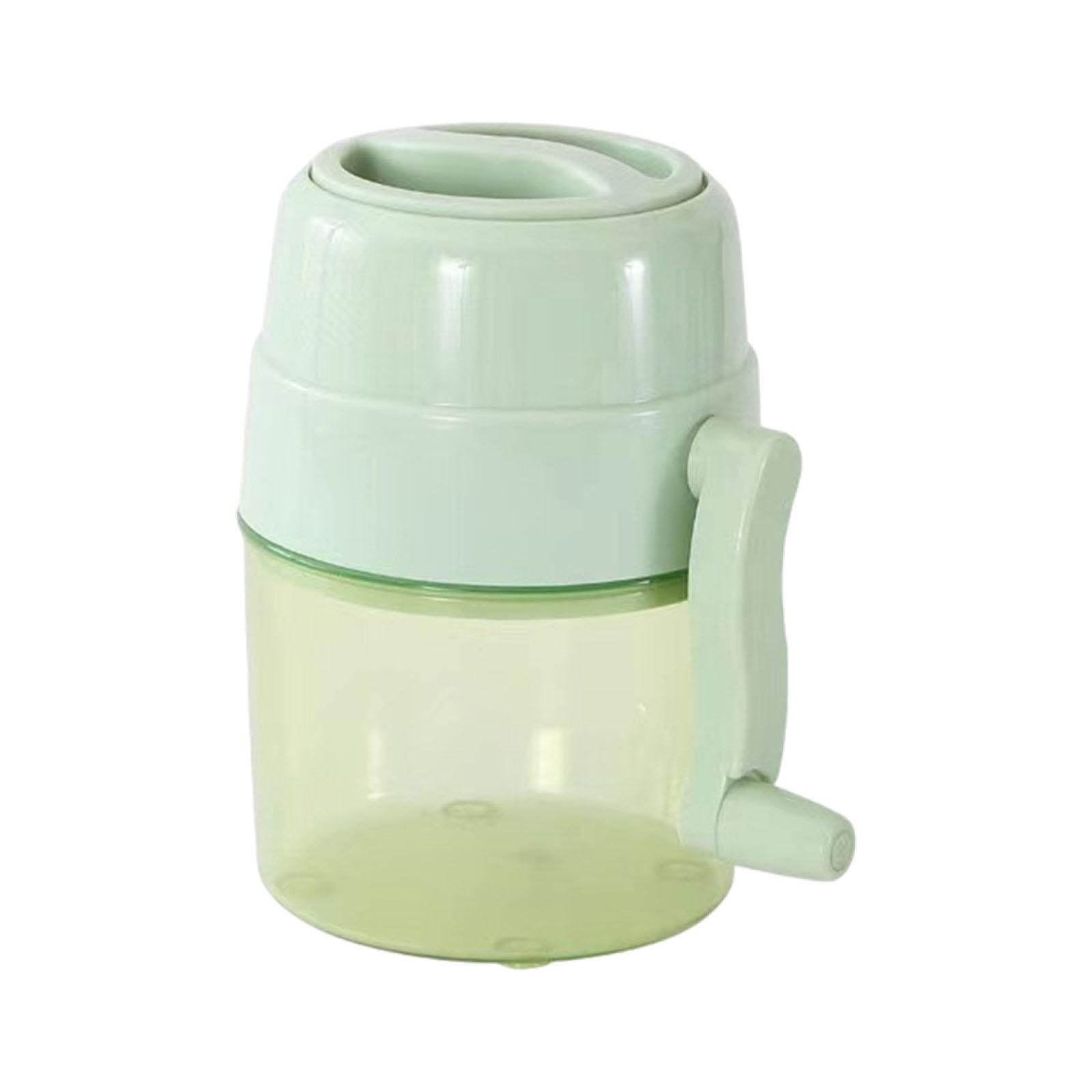 Dualoai Hand Crank Ice Crusher Compact Easy to Clean Mini for Outdoor ...
