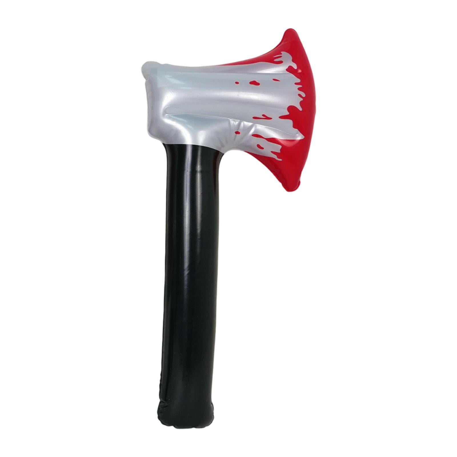 Dualoai Inflatable Halloween Knife Prop Fake Interactive Toy,Scary ...