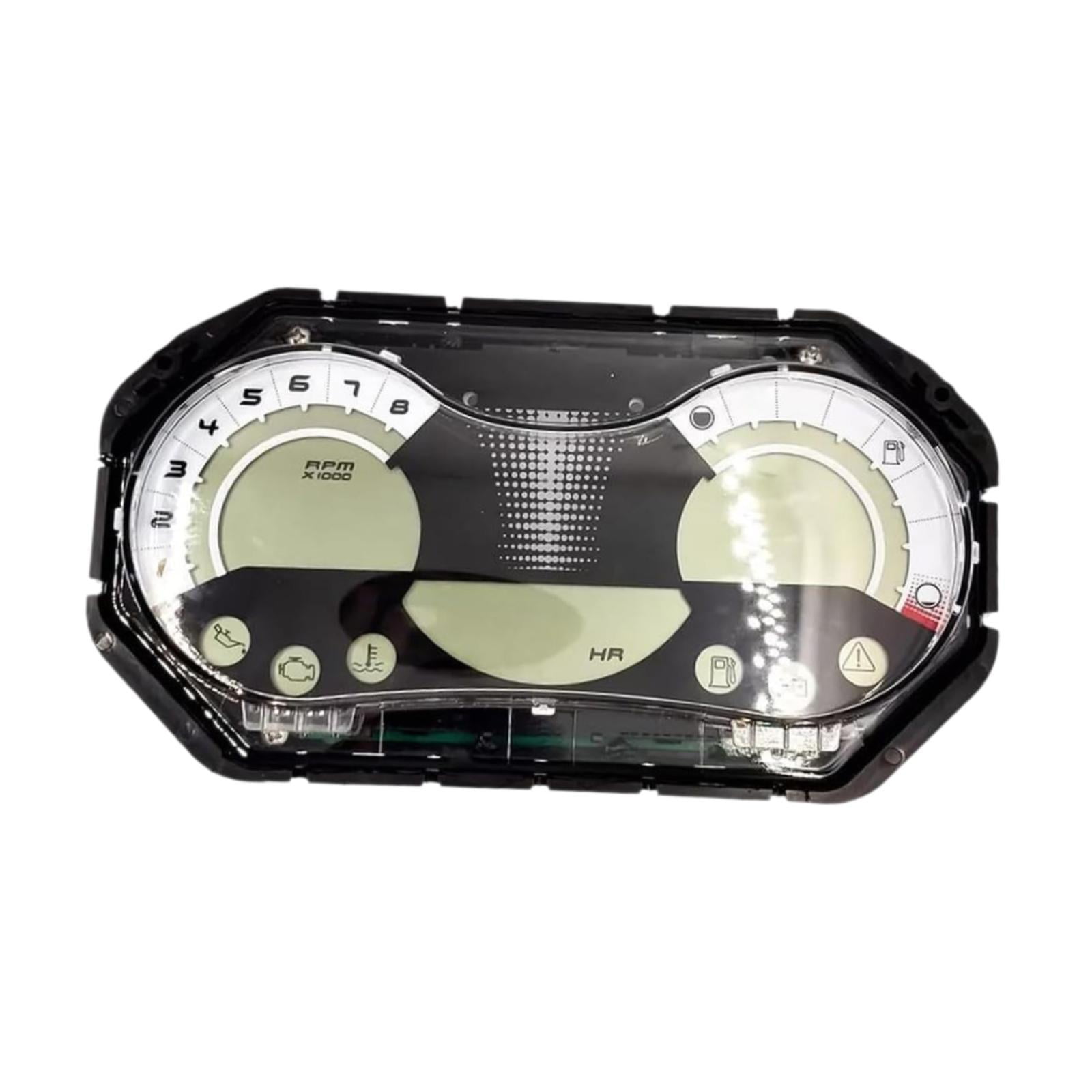 Dualoai Jet Ski Speedometer Gauge with Chrome Bezel Direct Replaces for ...
