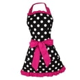 Dualoai Kitchen Apron Maid Women Apron Restaurant Ladies Apron Bowknot ...