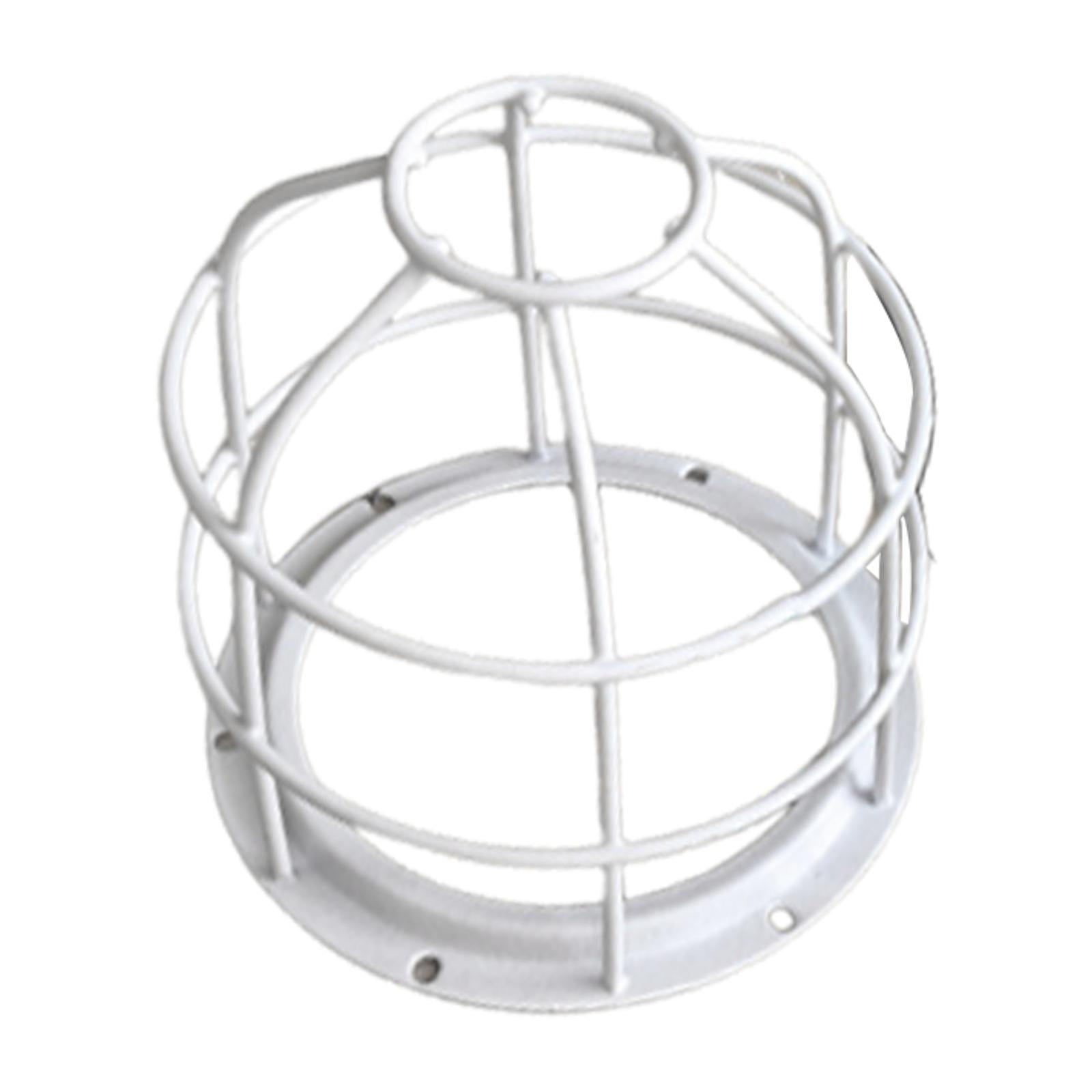 Dualoai Light Bulb Cage Guard Metal Replacement for Alarm Light Modern ...