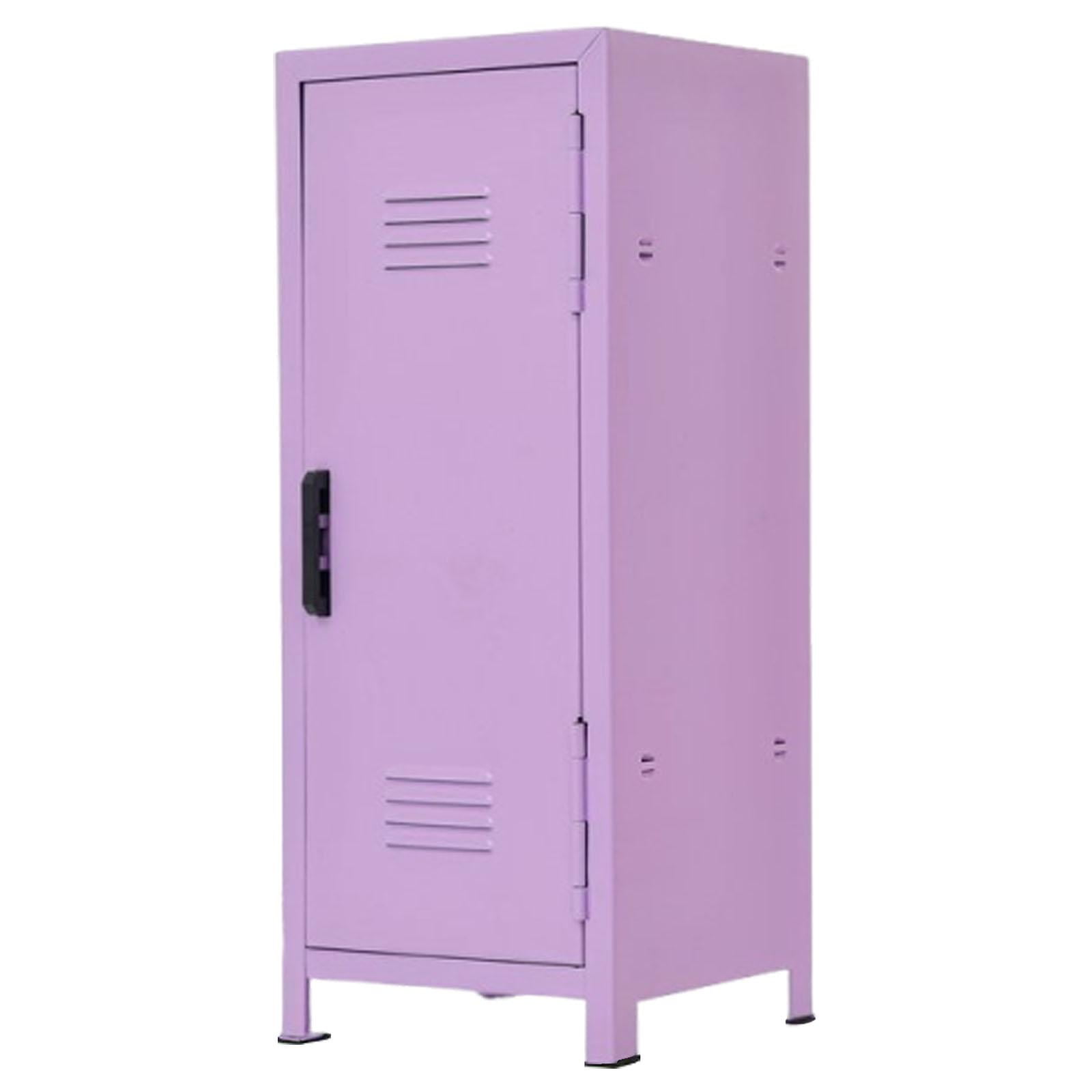 Dualoai Metal Small Desktop Makeup Locker for School Office Accessory ...