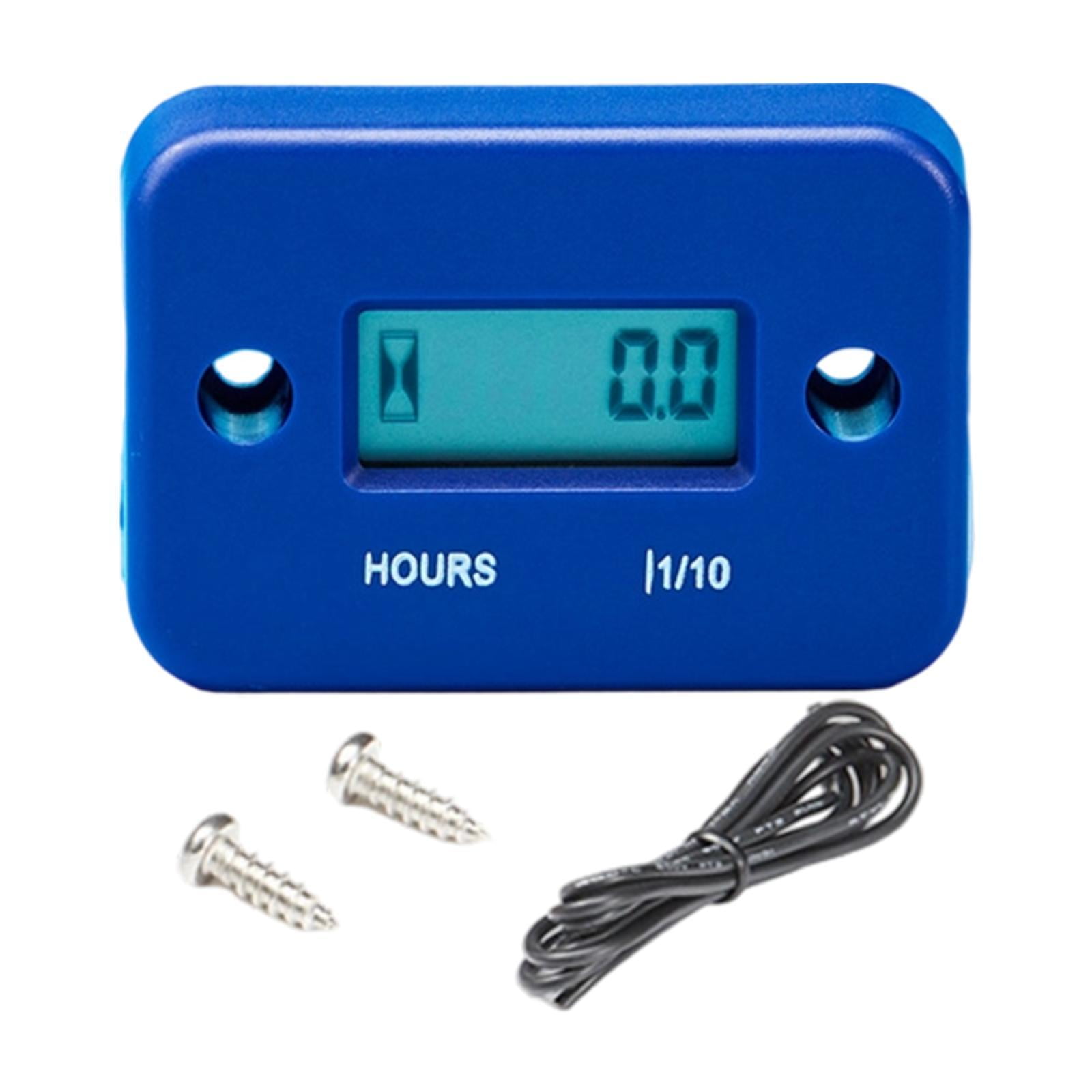 Dualoai Motorcycle Hour Meter Multifuntional Hourmeter for Marine ...