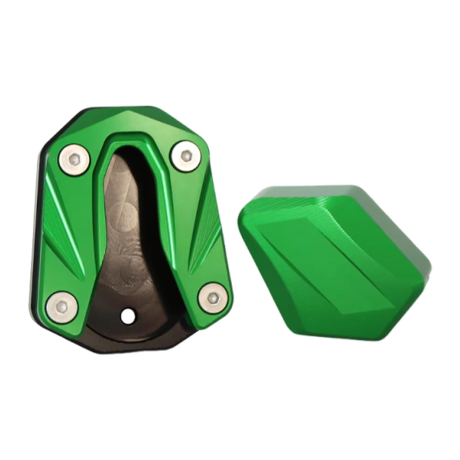 Dualoai Motorcycle Kickstand Pad Extender Enlarged Side Stand Support ...