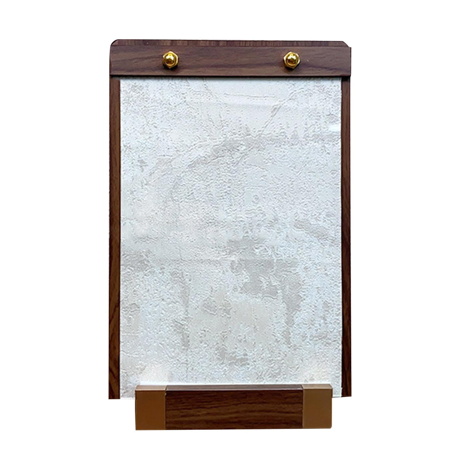 Dualoai Nail Art Display Stand Aesthetic Professional Wooden Manicure ...