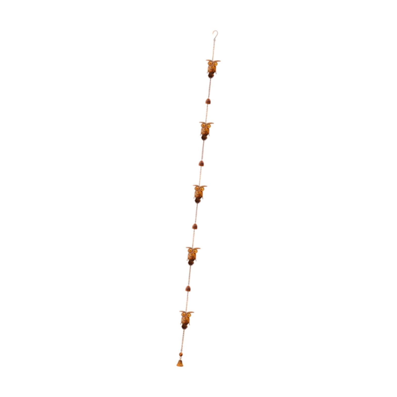 Dualoai Outdoor Rain Chain, Downspout Vintage Style, Functional Rain ...