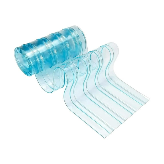 Dualoai PVC Door Curtain Croppable Easy to Cut and Install Transparent ...