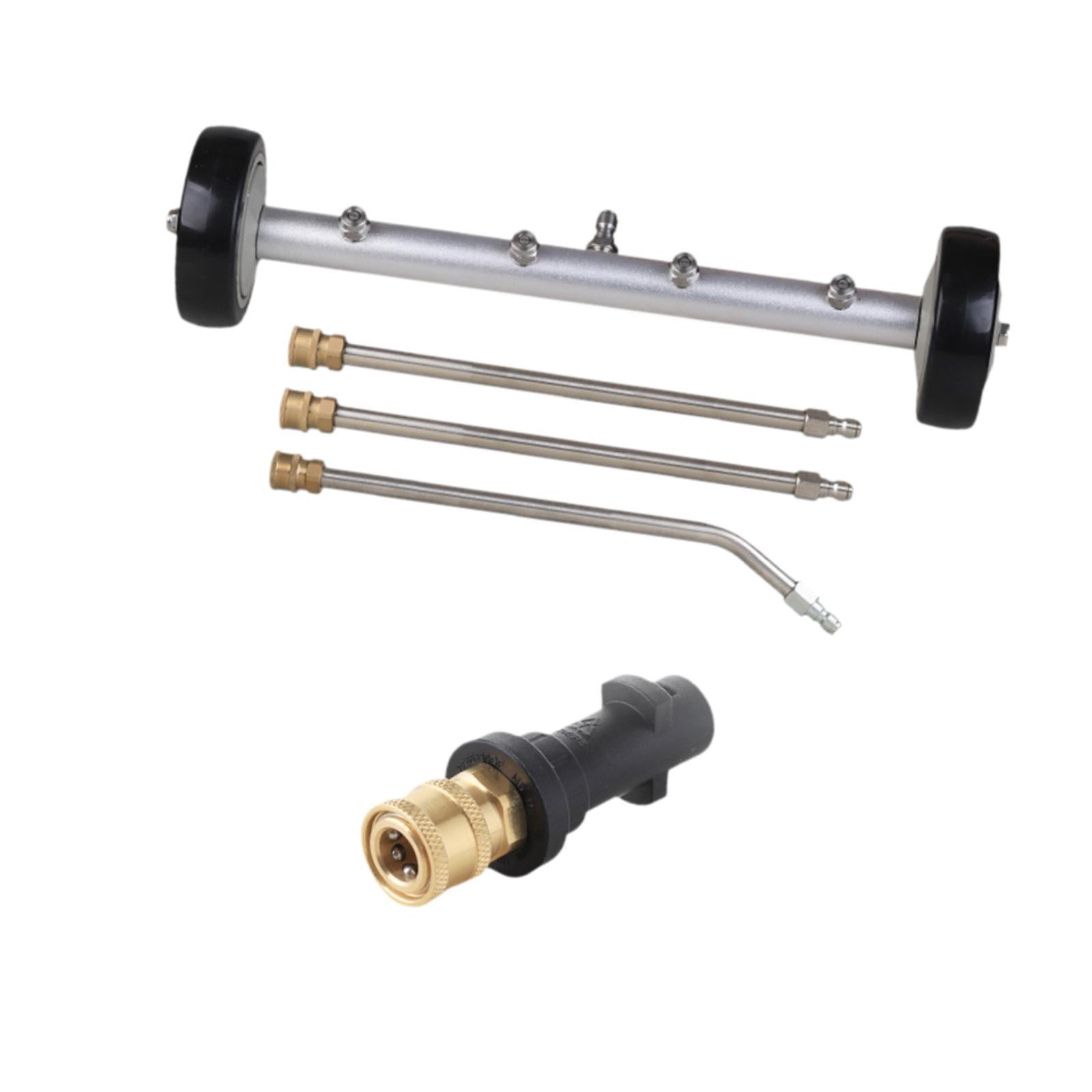 Dualoai Pressure Washer Underbody Car Wash Water Broom 4 Hole Nozzle ...