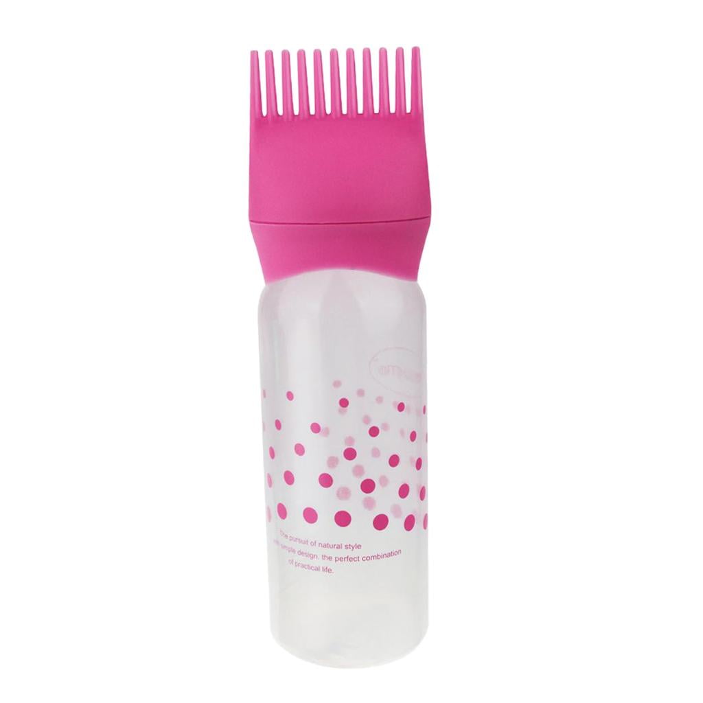 Dualoai Professional Empty Hair Coloring Bottle Color Applicator Brush ...