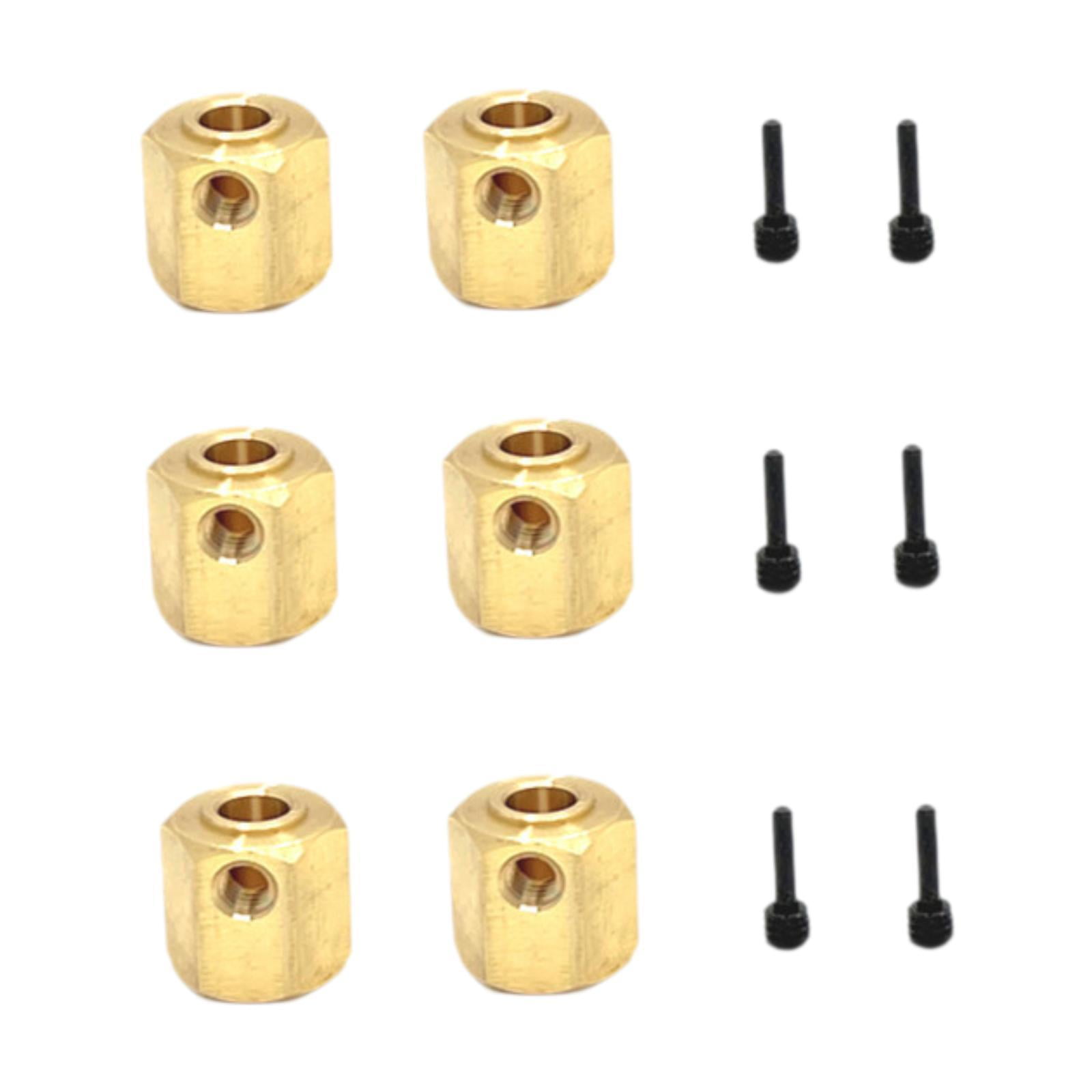 Dualoai RC Car Hex Hubs Hexagonal Adapter Metal Modification Remote ...