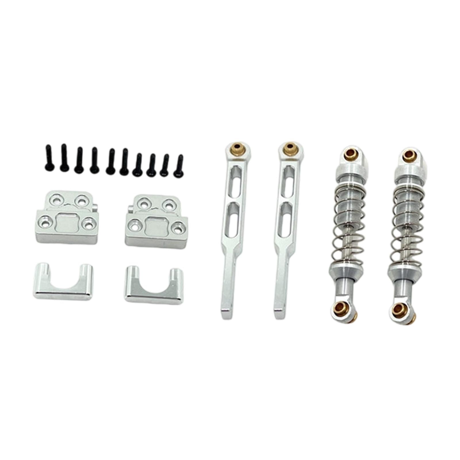 Dualoai RC Rear Shock Absorber Set 1/12 DIY Crawler Model Screws for ...