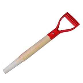 BACKEZ 2-Pack Ergonomic Shovel Handle Attachment, Back-Saving Tool Grip ...