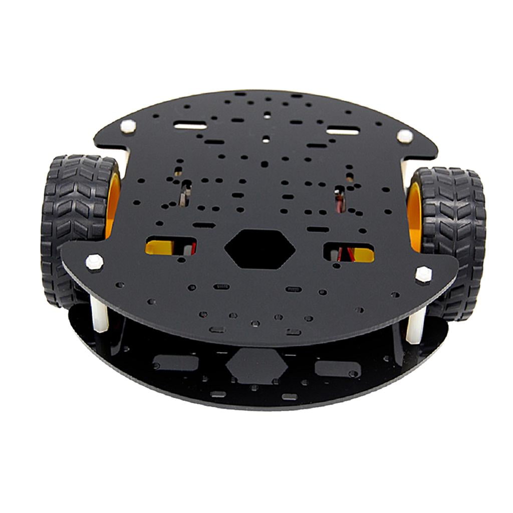 Dualoai Robot Car Mobile Platform DC Tracking Obstacle Avoidance with ...
