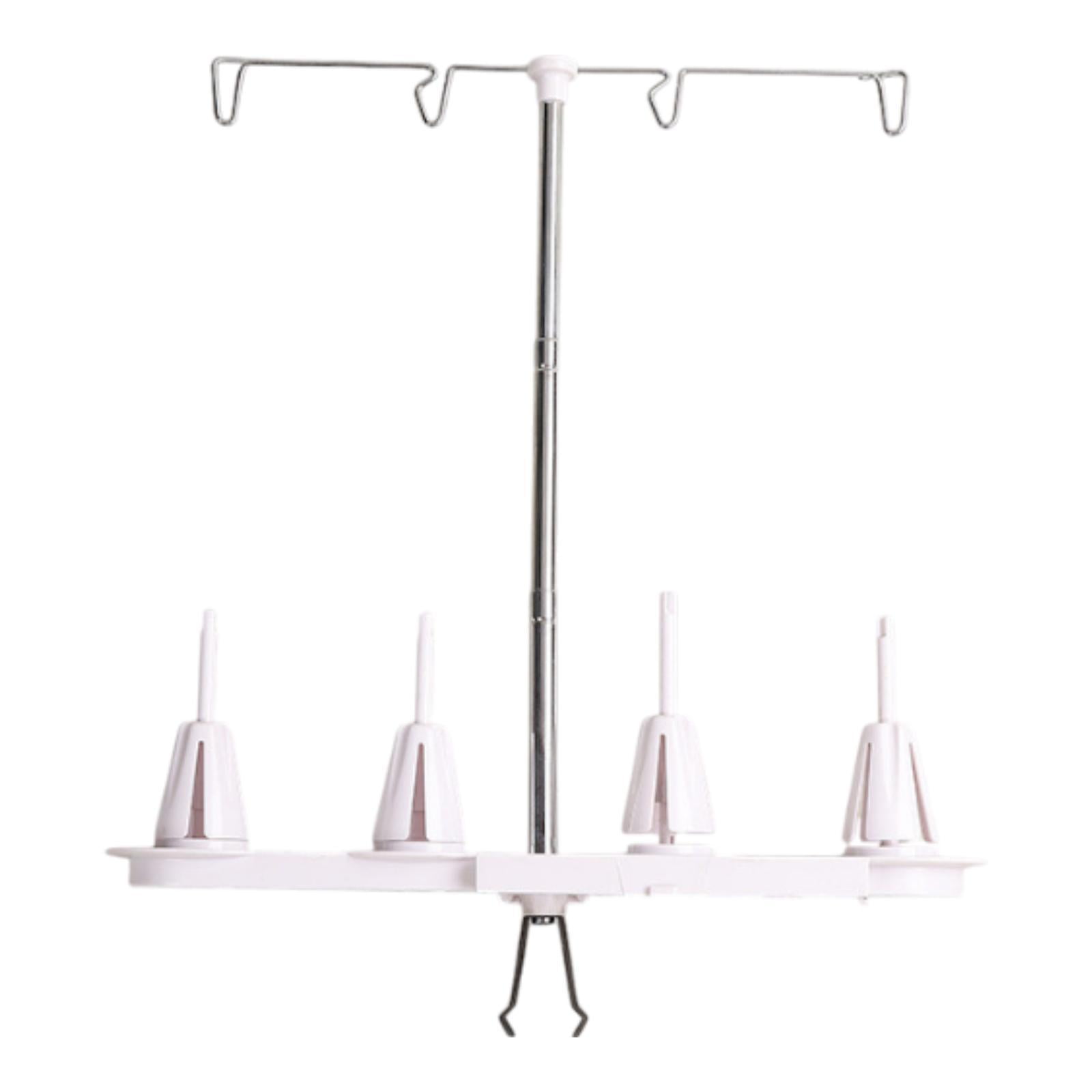Dualoai Sewing Machine Thread Holder 4 Spools Holder Home Base Light ...