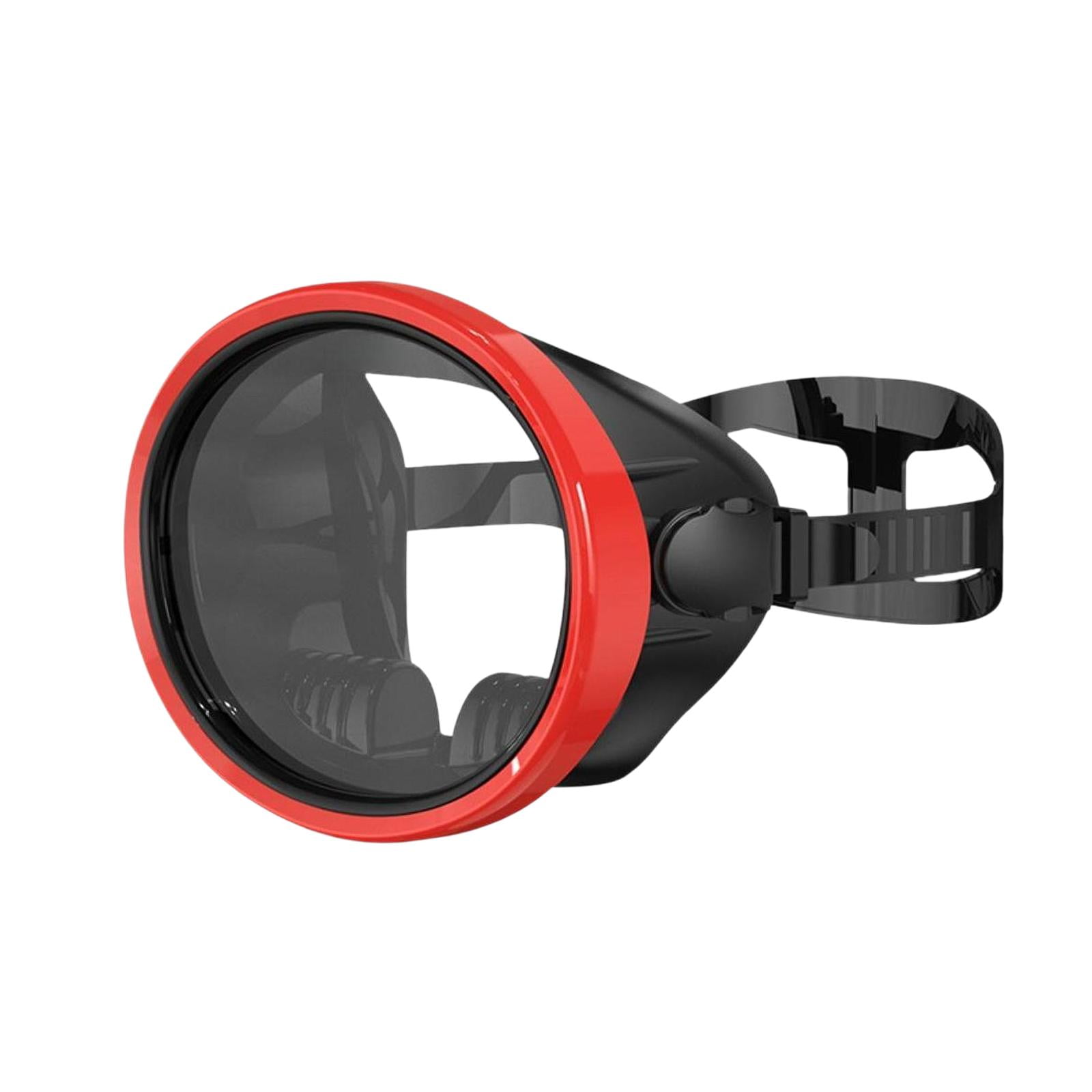 Dualoai Snorkel Diving Mask No Fogging Comfortable Portable Oval Glass ...