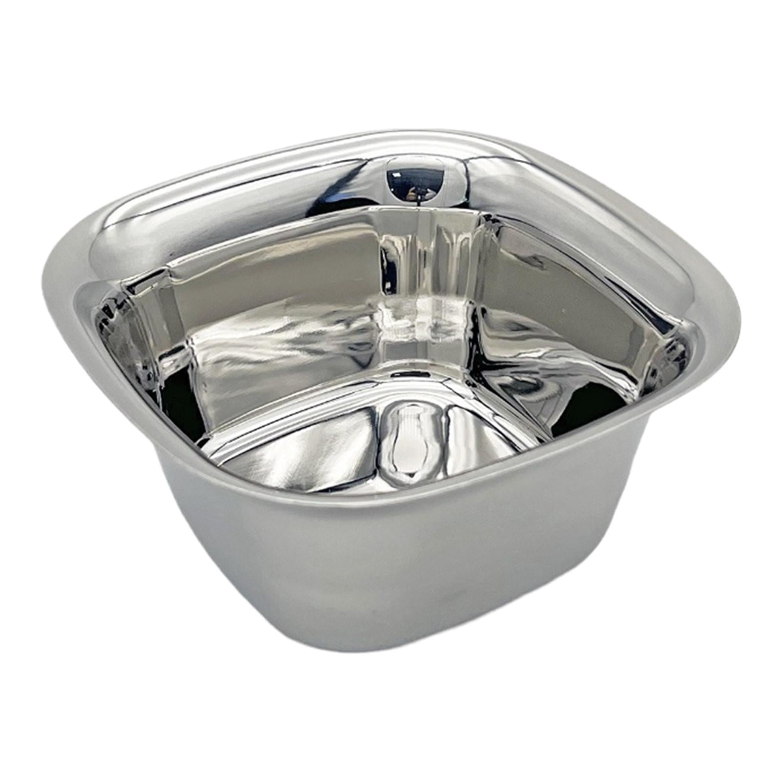 Dualoai Stainless Steel Square Bowl Container Sauce Dish for Parties ...