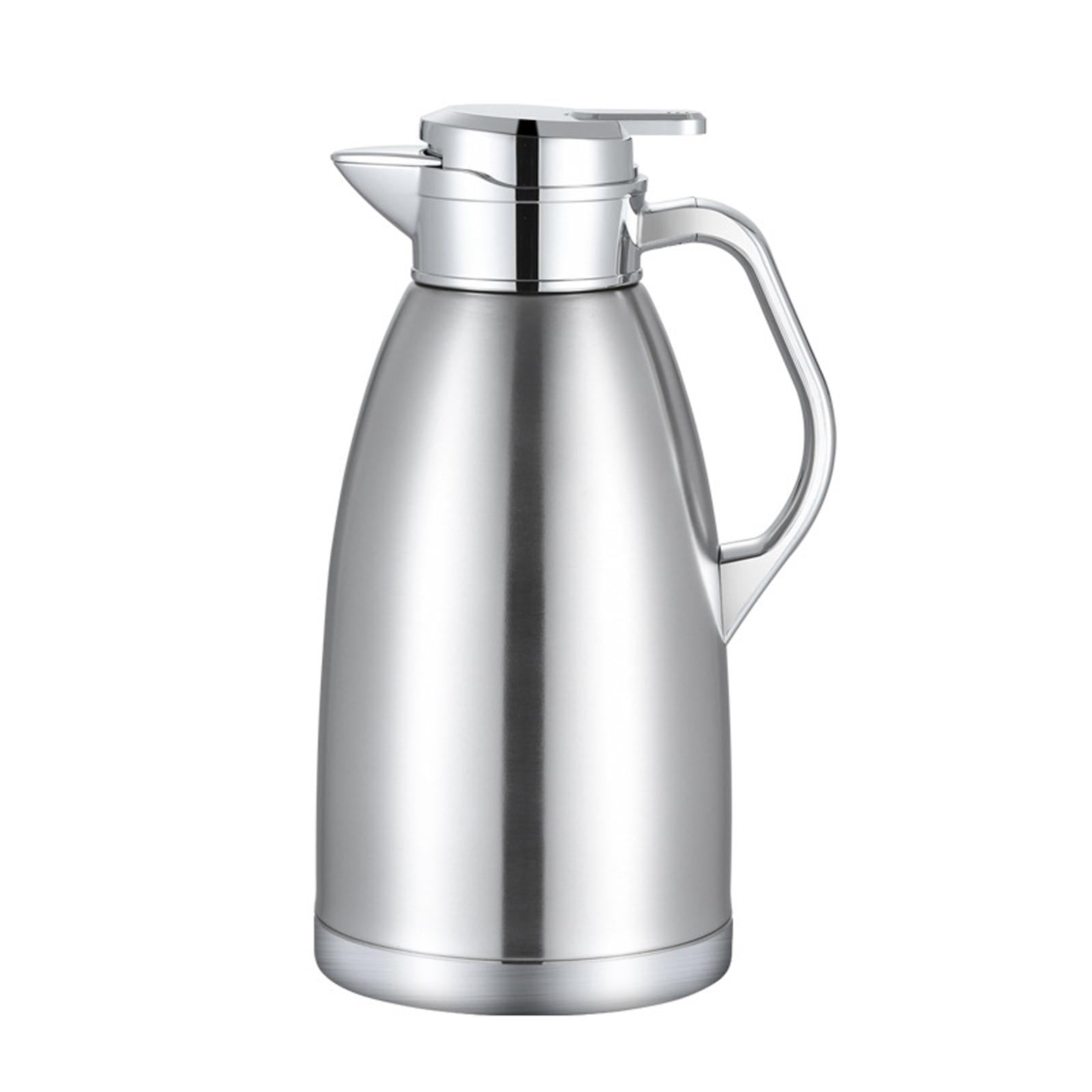 Dualoai Stainless Steel Thermal Insulated Kettle Tea Pot 2.3L ...