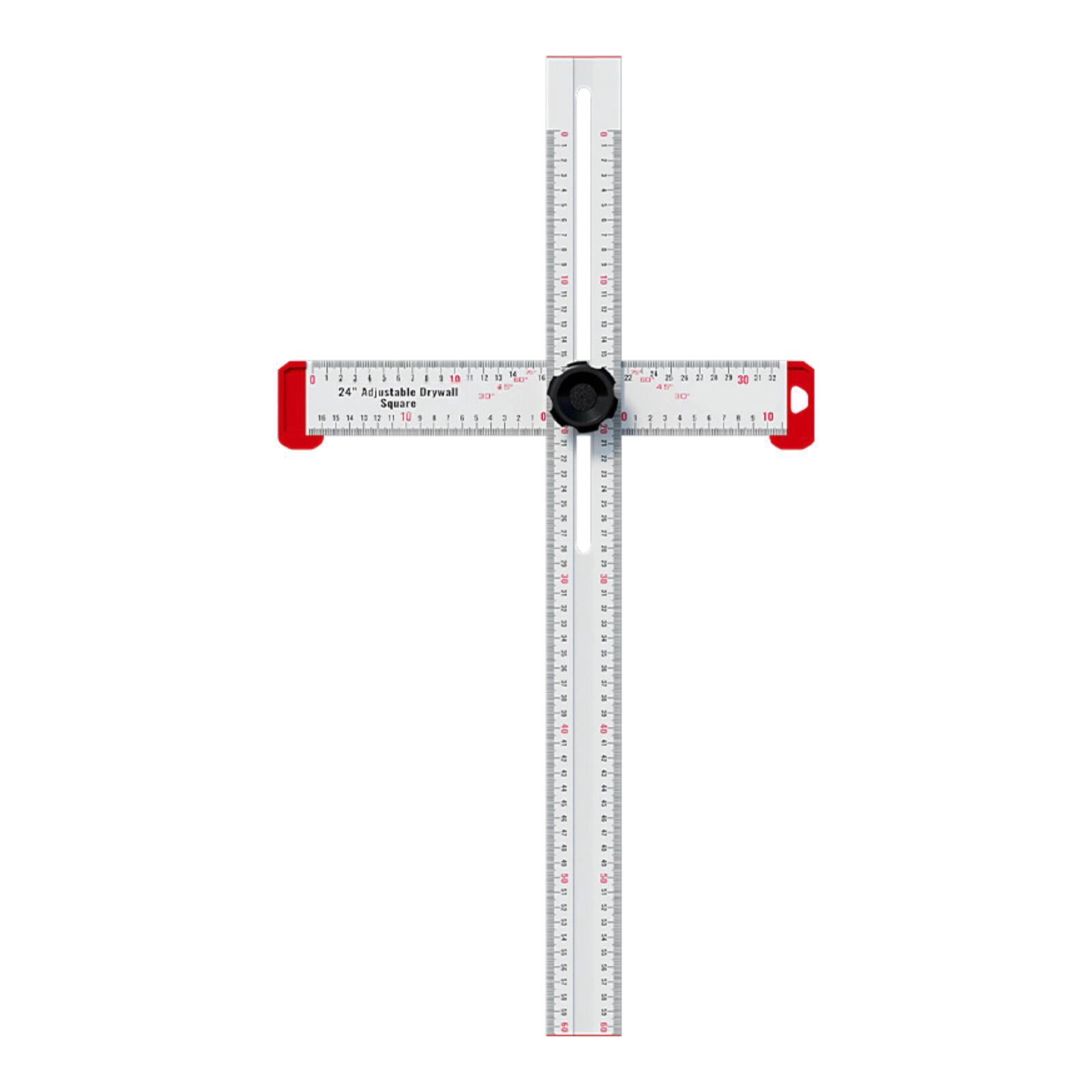 Dualoai T Square Ruler Aluminum Layout Tool for Template Architecture ...