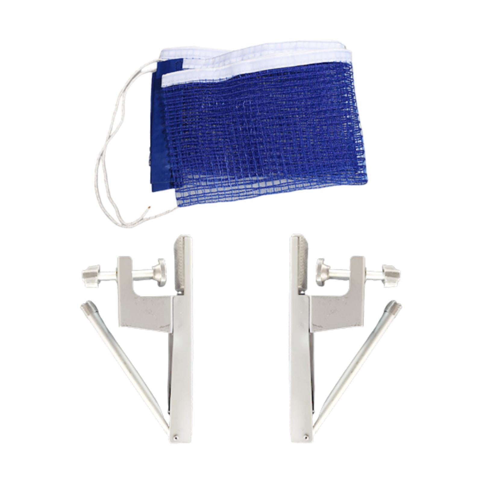 Dualoai Table Tennis Net Posts Set Pingpong Clamps Professional ...