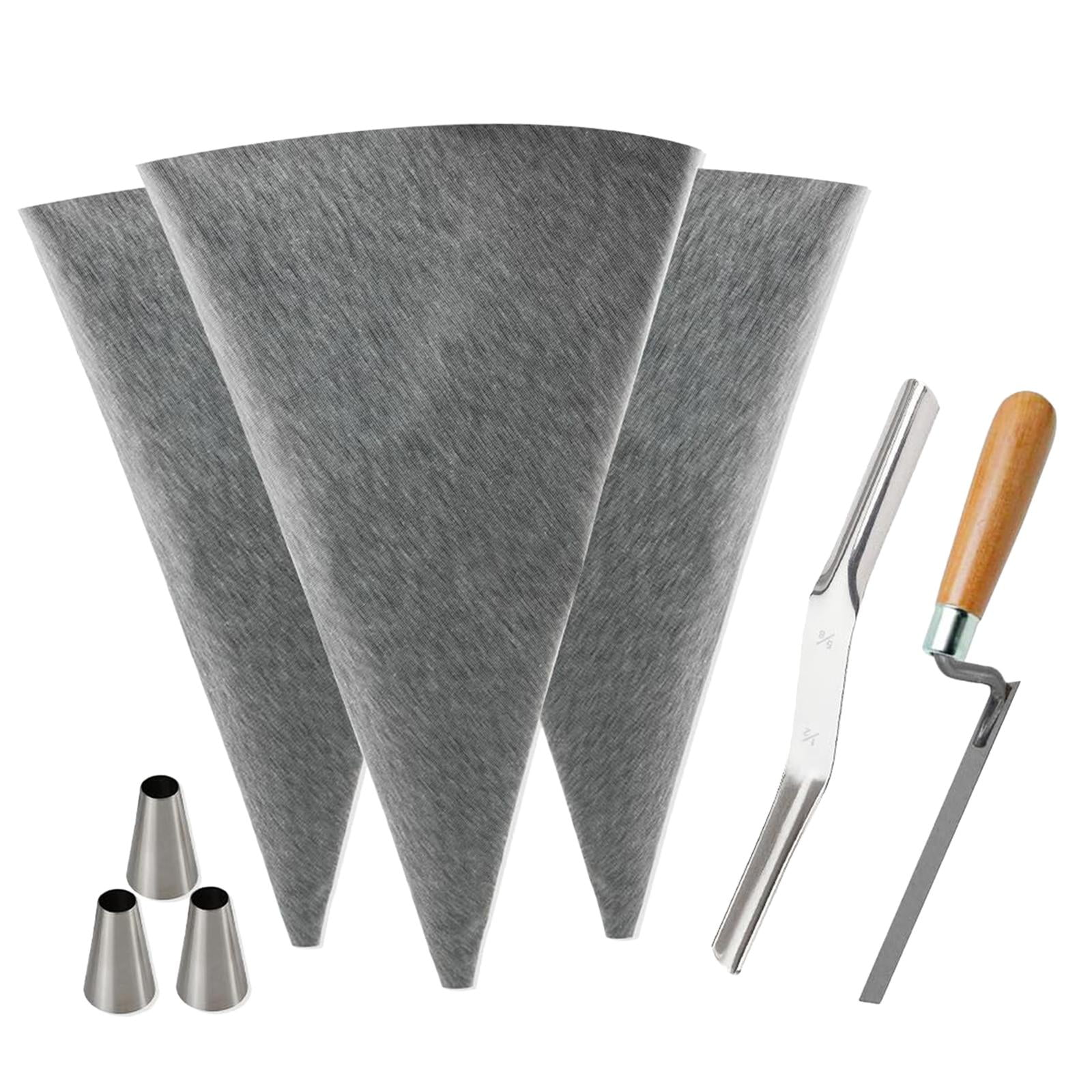 Dualoai Tile Grout Bag Cement Sealer Bags Construction Tool Tear ...