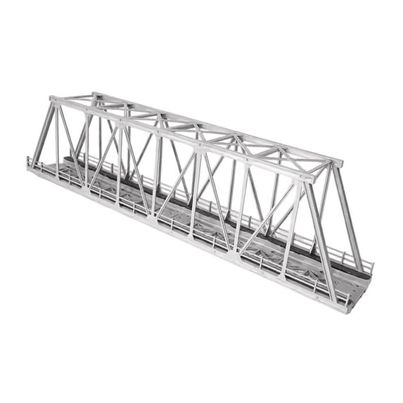 Dualoai Truss Girder Model Railroad Crossing HO Scale for Toddlers Kids ...