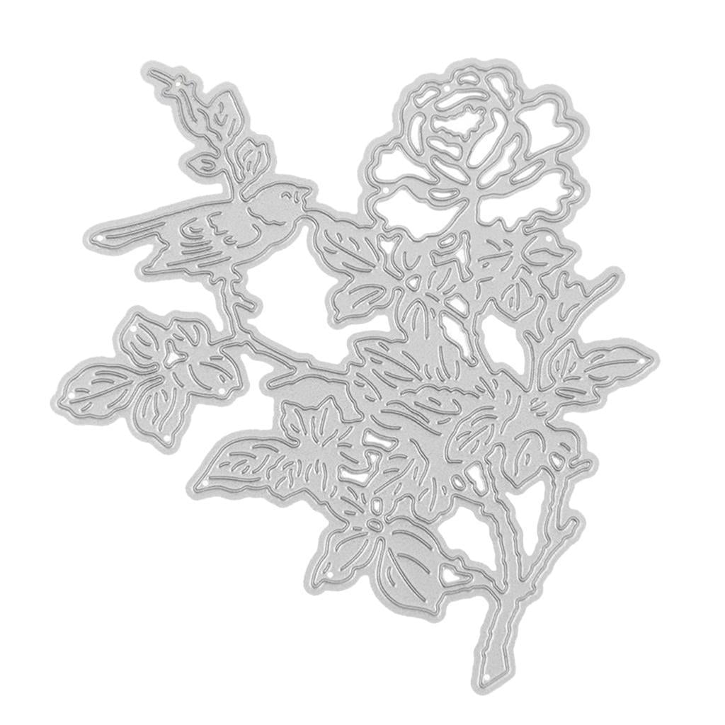 Dualoai Various DIY metal engraving dies, engraving craft paper album E ...
