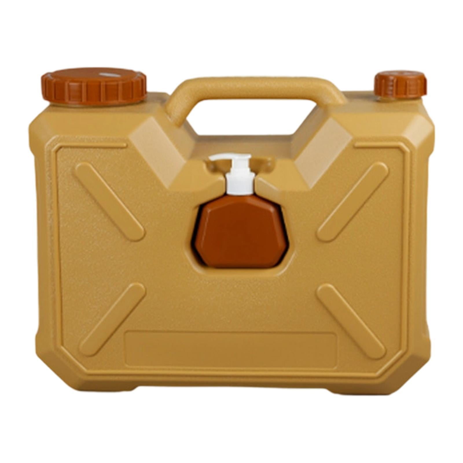 Dualoai Water Container with Faucet Outdoor Camping Jug for Emergency ...