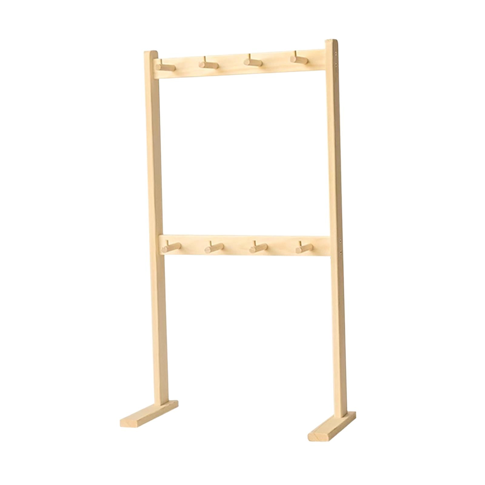 Dualoai Wind Chime Stand Calligraphy Drawing Brush Organizer Showcase ...