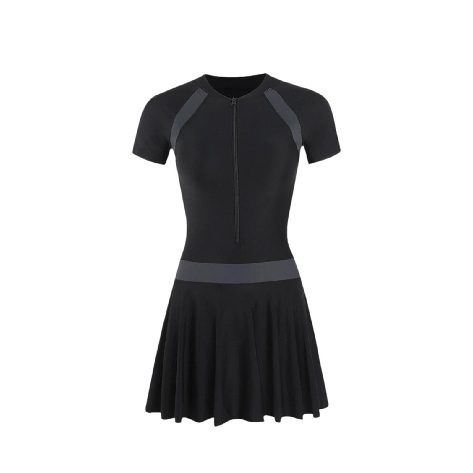 Dualoai Women Swimsuit Beachwear Soft Stylish Swim Dress for Pool ...