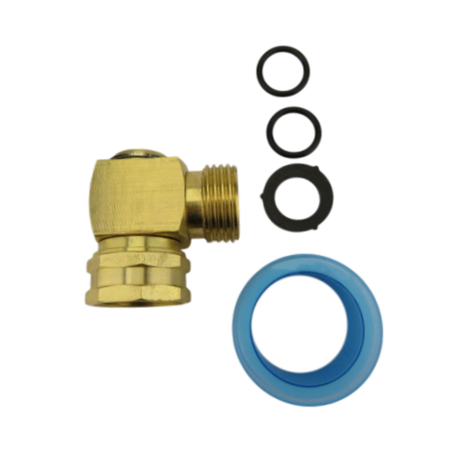 Dualoai flexible tube connector on the right double elbow connection ...