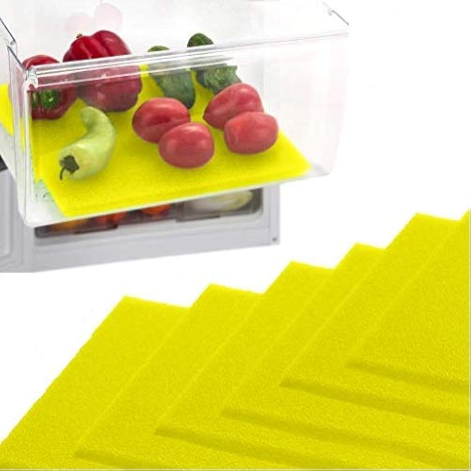 Dualplex® Fruit & Veggie Life Extender Liner for Fridge Refrigerator ...