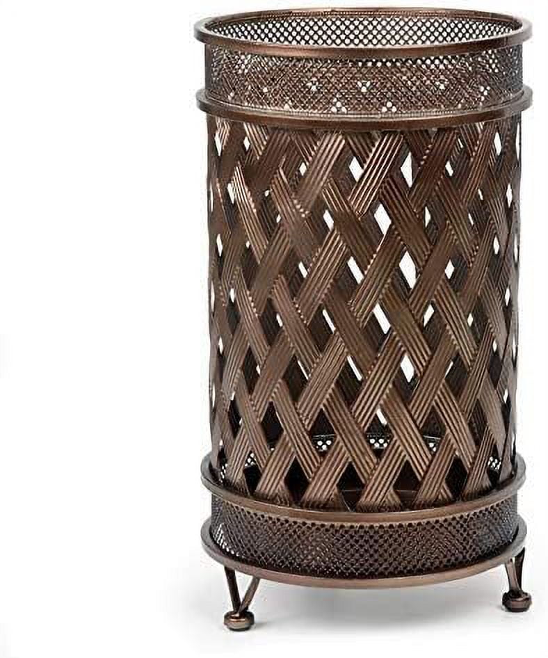 Dualplex Umbrella Stand for Entryway, Umbrella Holder Metal Antique ...