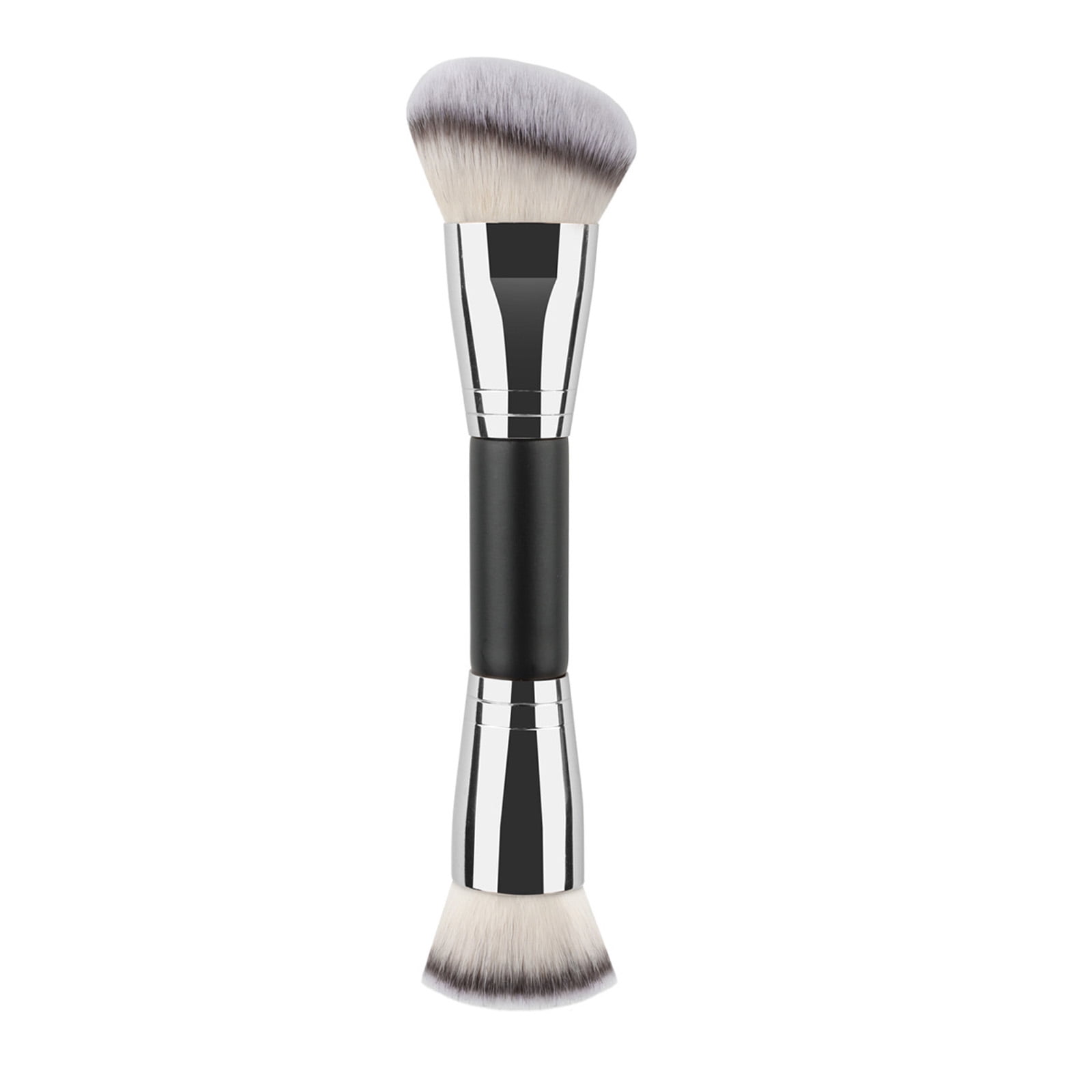 Duals-Ended Cream + Powder Brush,2 in 1 Makeup Brushes for Blending and ...