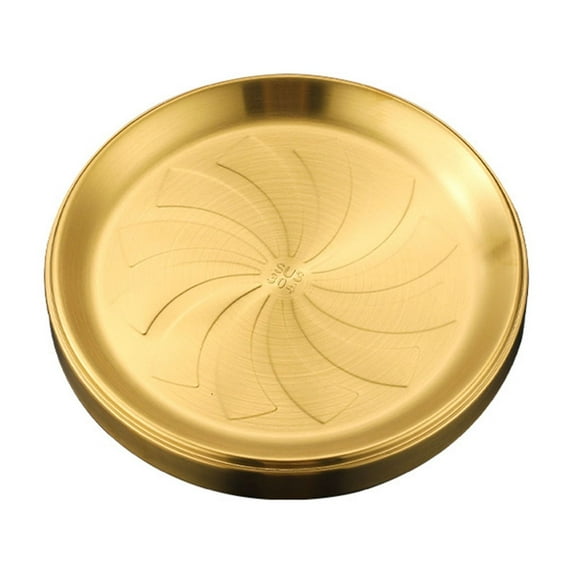 Duals Layer Stainless Steel Platter Heat Resistant Stackable Storage ...