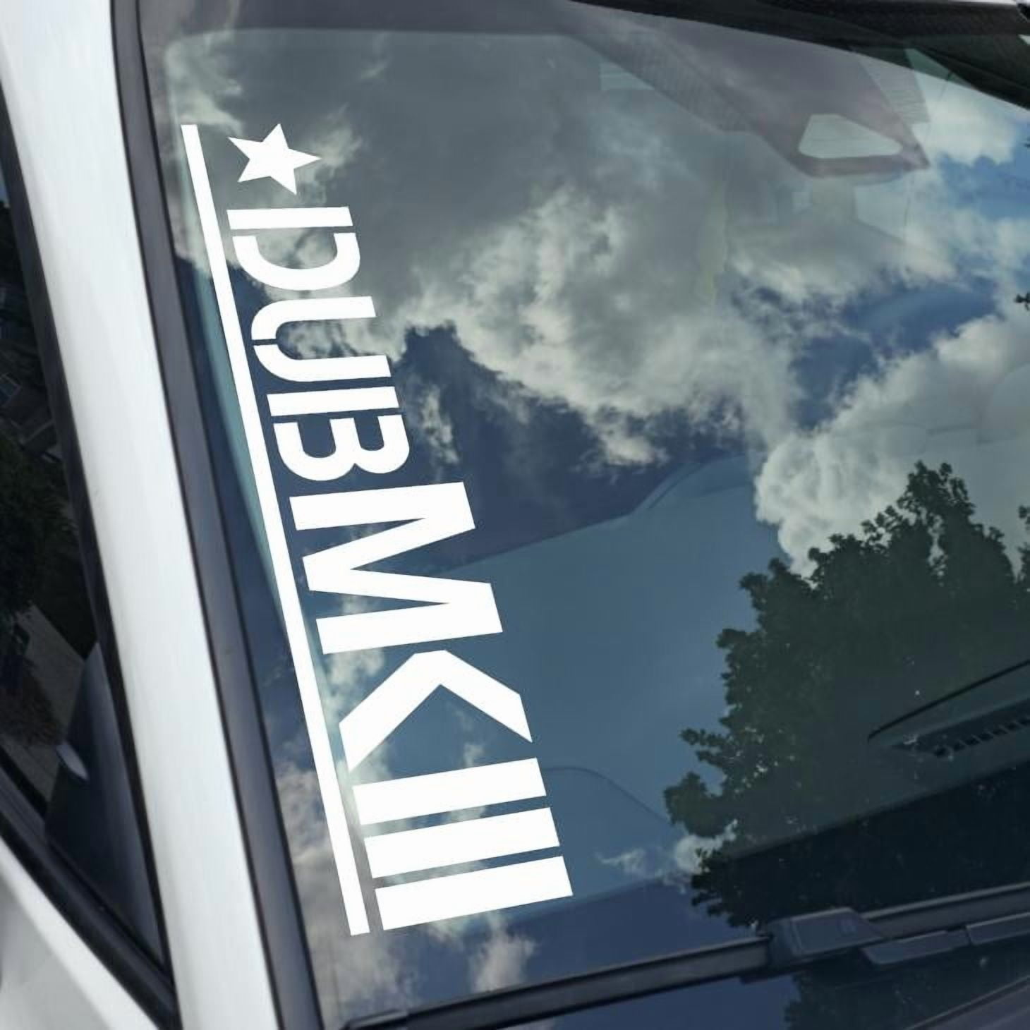 Dub MK3 Vinyl Decal Sticker Bumper Window UV & Water Resistance Banner ...
