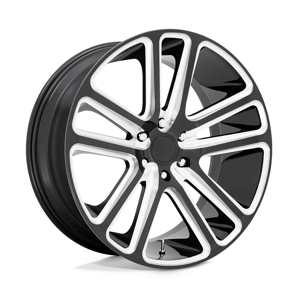 Dub S255 Flex 22X9.5 5X115 20Et 87.1Cb Gloss Black Milled Wheel ...
