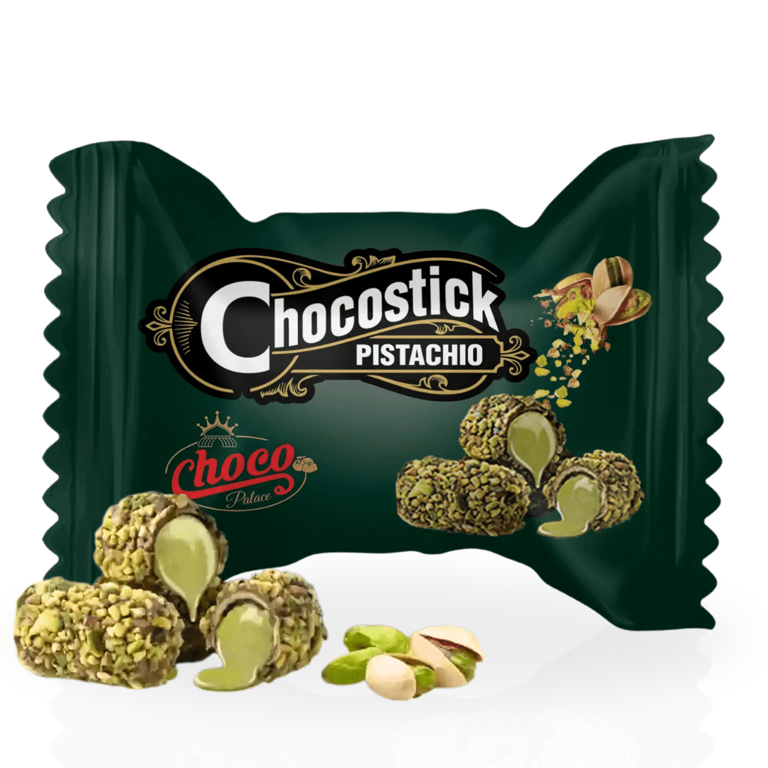 Dubai Choco-Stick Pistachio By Intense Delish | Rich Chocolate, Nutty ...