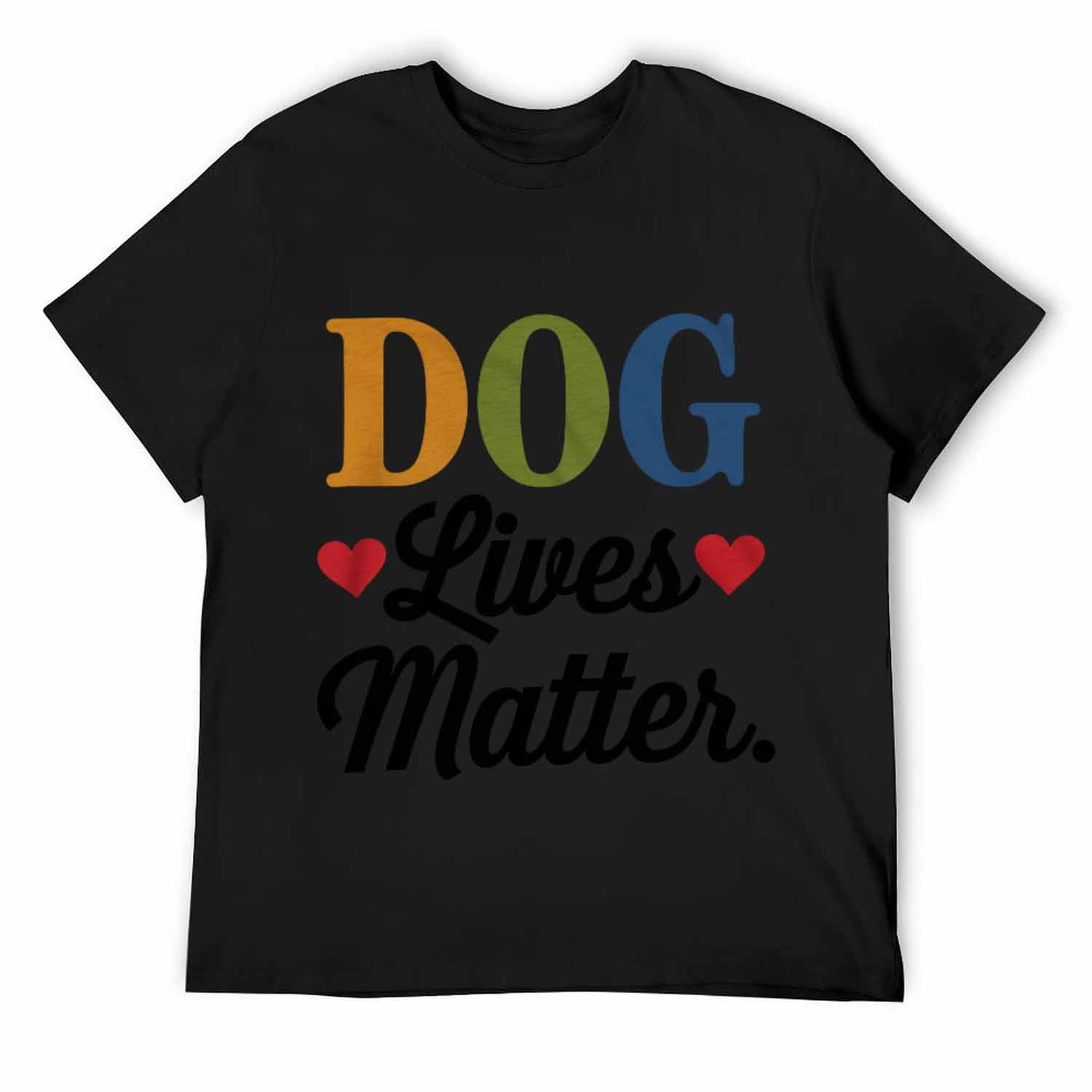 Dubai Skyline Heartbeat Burj Khalifa Dog Lives Matter. Flag Emirate ...