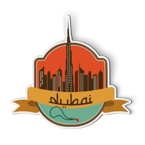 Dubai UAE - 5" Magnet for Car Locker Refrigerator - Walmart.com