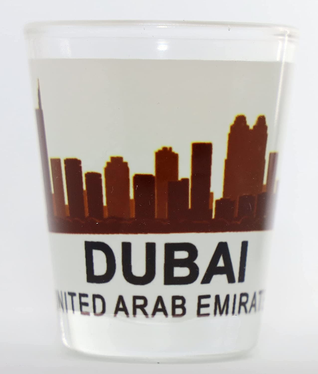 Dubai United Arab Emirates (UAE) Sunset Skyline Shot Glass - Walmart.com