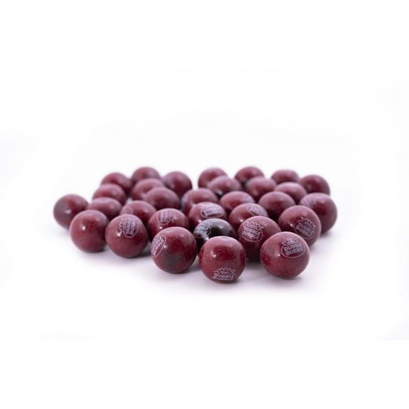 Dubble Bubble Black Cherry Gumballs – 5 Pounds – Chewy Black Cherry Gum ...