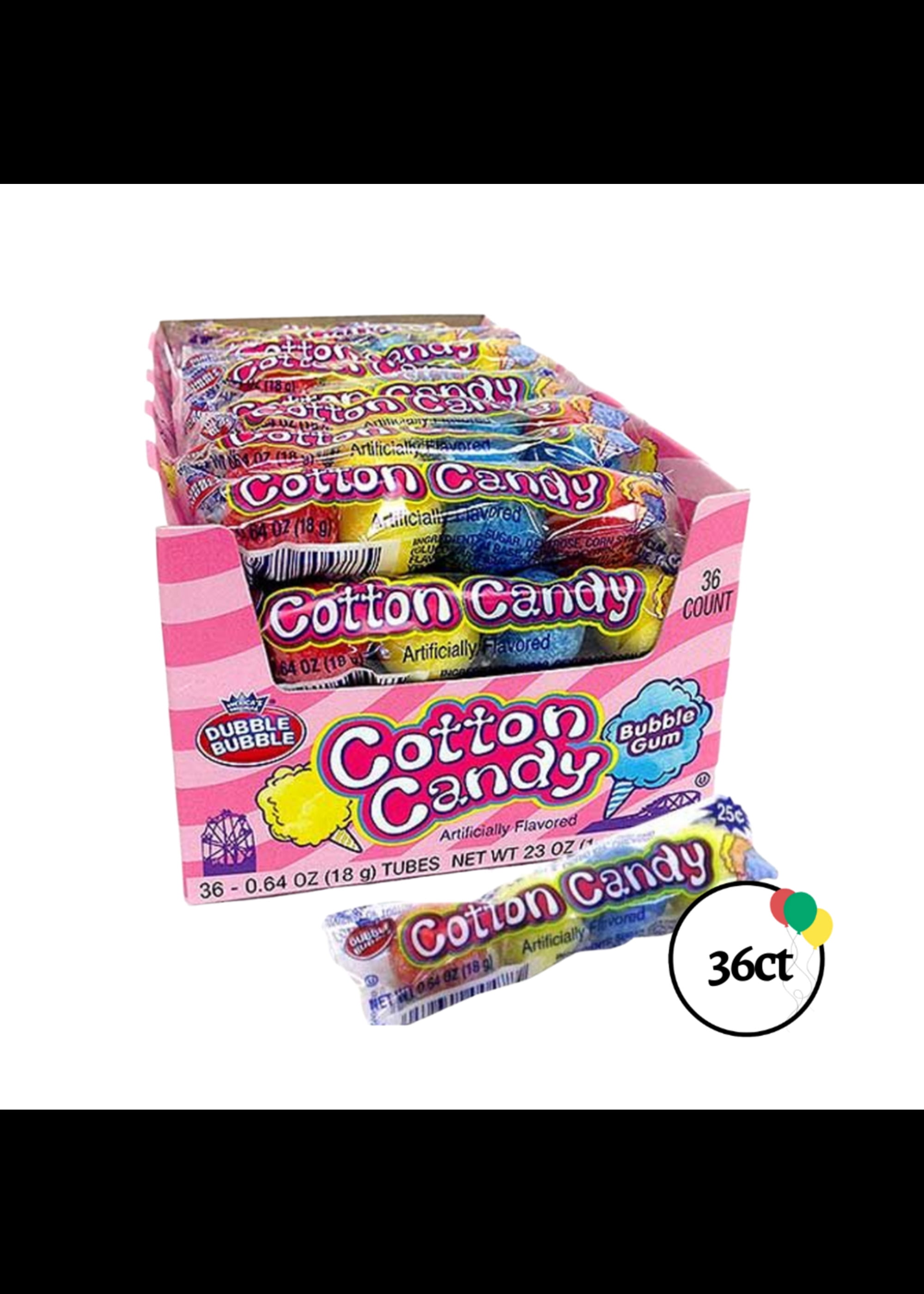 Dubble Bubble Cotton Candy 36 ct - Walmart.com