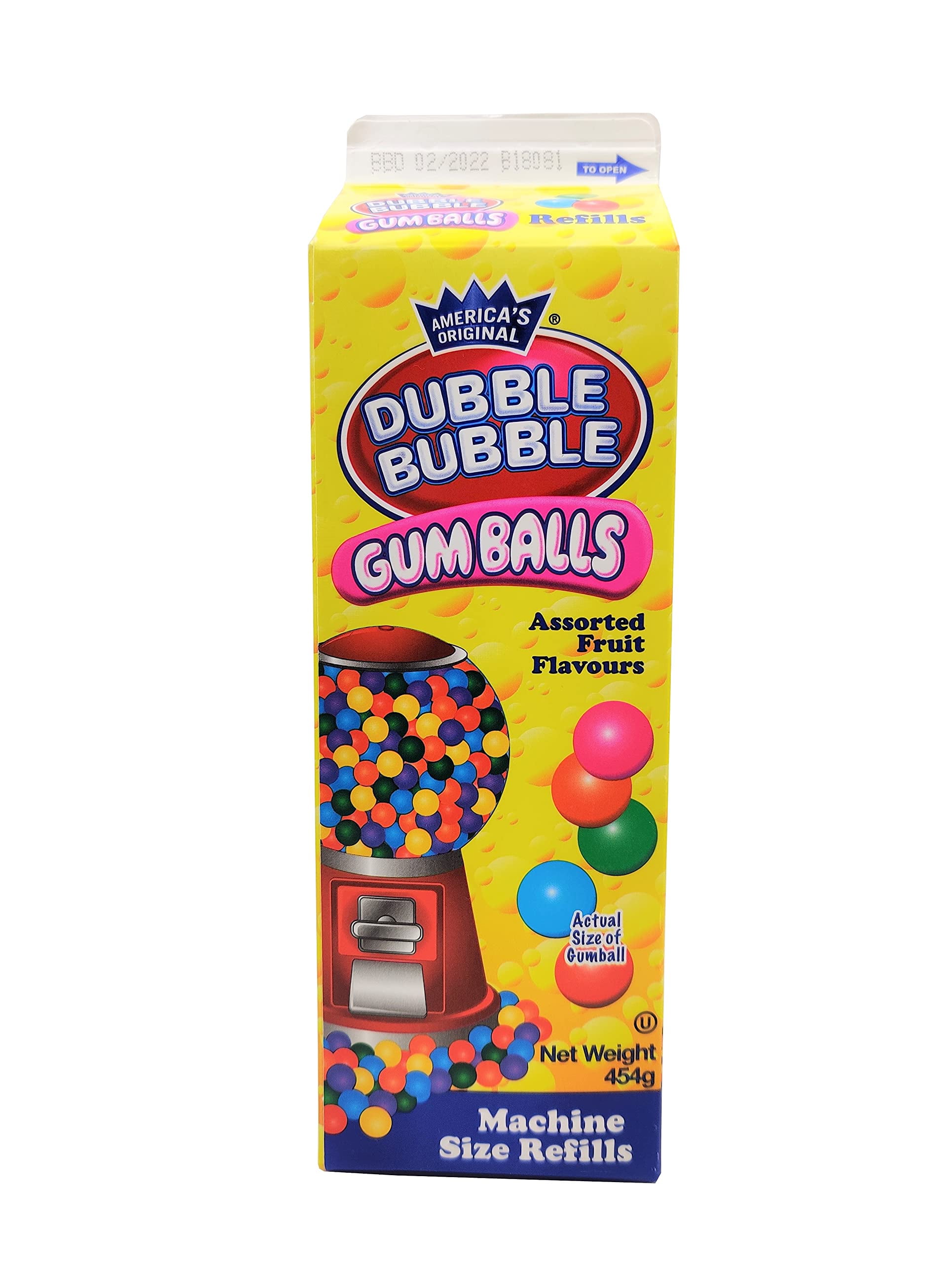 Dubble Bubble Gumballs, 20oz Carton (1) - Walmart.com